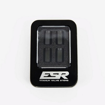 ESR Wheels BLACK TITANIUM VALVE STEM CAPS