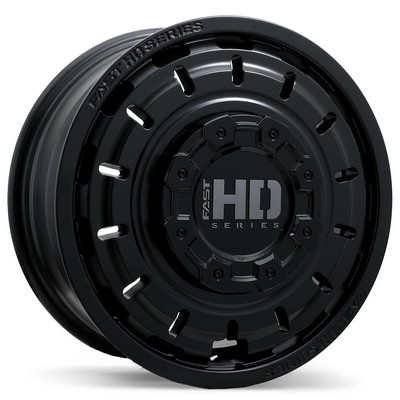 Fast HD Wheels Axle Satin Black 16x6.5 5X98 et34 cb58.1