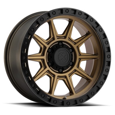 ATX Series Wheels AX202 Matte Bronze With Black Lip 18x9 6X135 et0 cb87.1