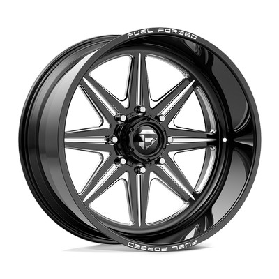 Fuel Forged Wheels FF120 22X10 BLANK BLACK -25MM (114-180)