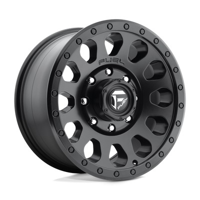 Fuel 1PC D579 VECTOR MATTE BLACK 16X8 6X114.3 ET15 CB66.1